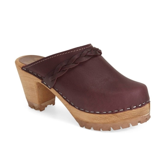 Mia Elsa | Shoes | Clogs Burgundy | Poshmark